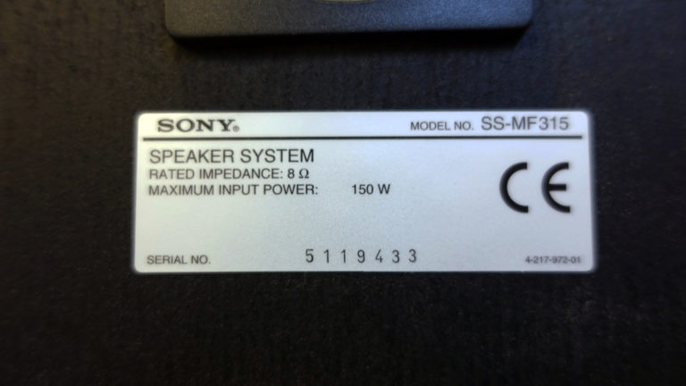 Sony SS-MF315 speakers - Elektroonika24